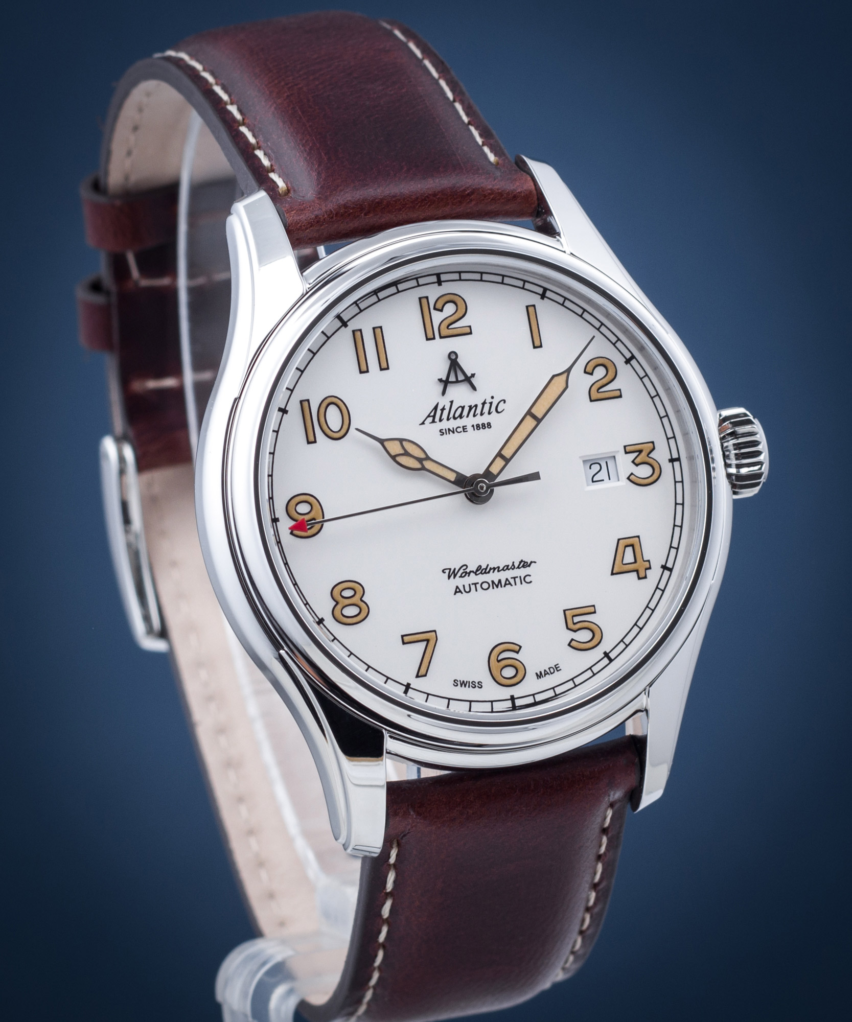 Atlantic Worldmaster Pilot Special Edition Automatic 52752.41.93S ...