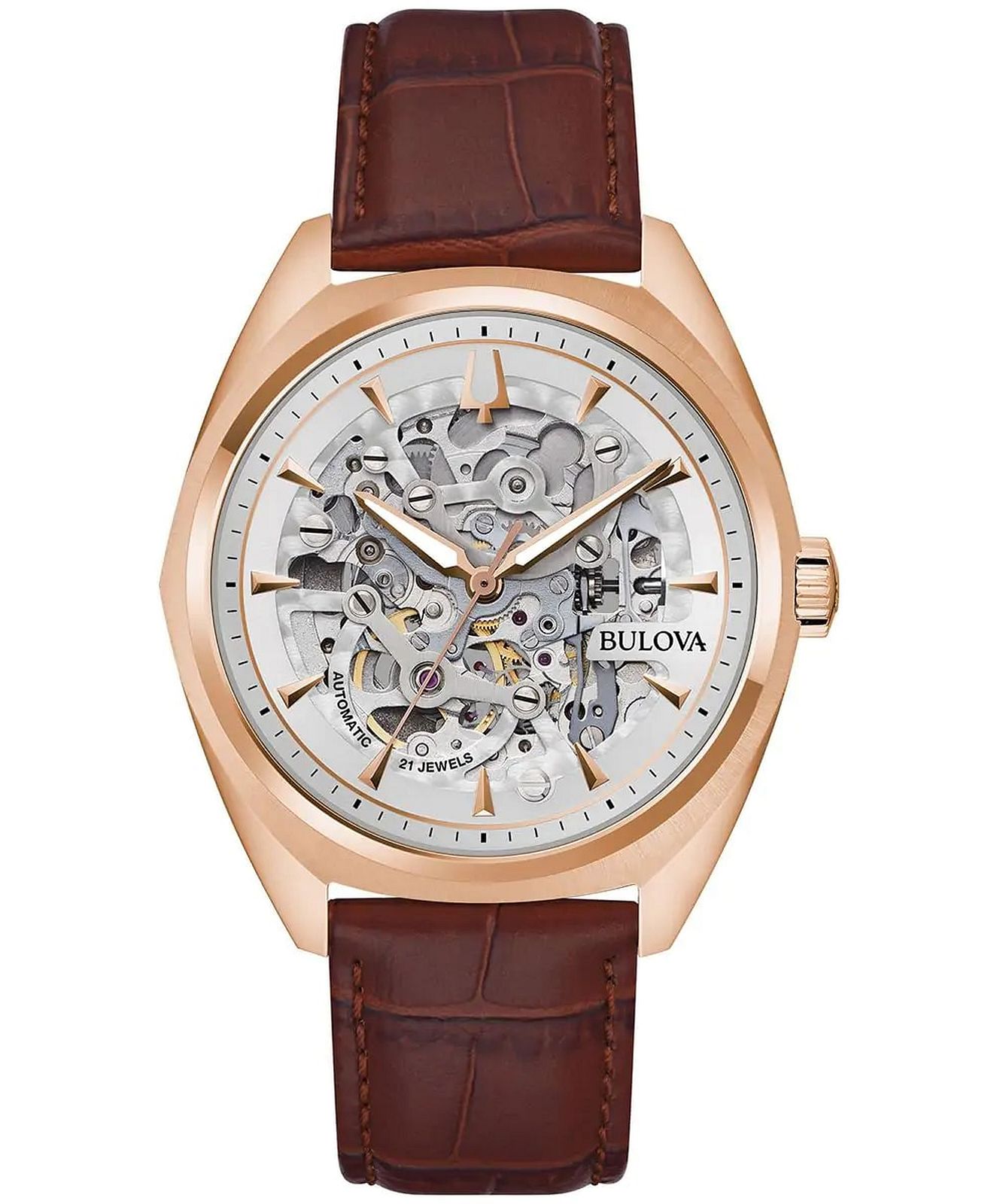 Bulova 97A175 Surveyor Skeleton Automatic - Hodinky • Hodinkovna.cz